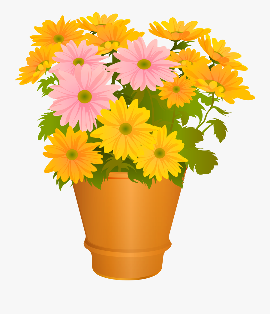 Clip Art Flower Pot Clipart Png , Free Transparent Clipart - ClipartKey