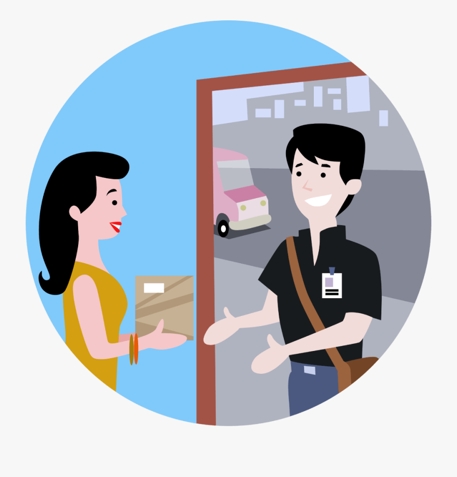 Courier Pick Up Png , Free Transparent Clipart - ClipartKey