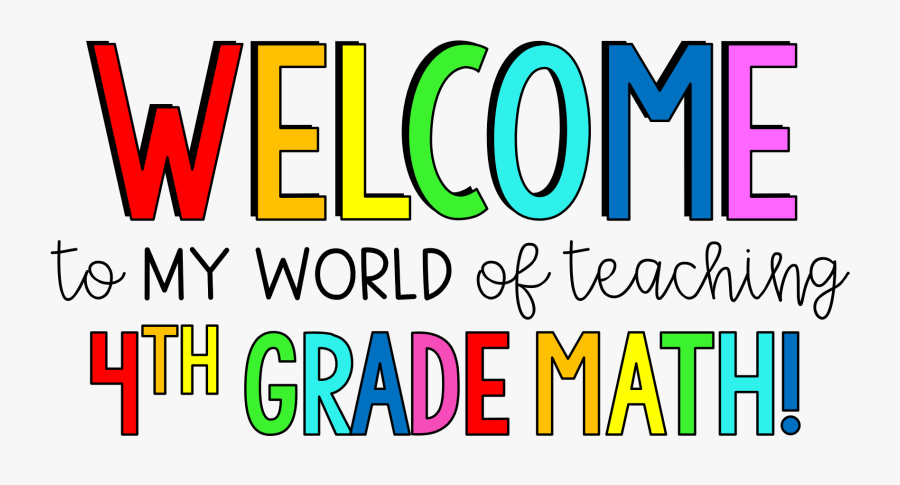4th Grade Math - Graphic Design , Free Transparent Clipart - ClipartKey