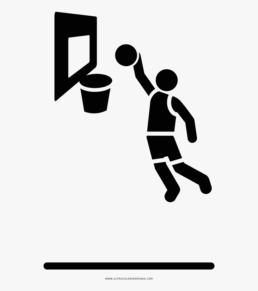 Transparent Basketball Player Dunking Png , Free Transparent Clipart ...