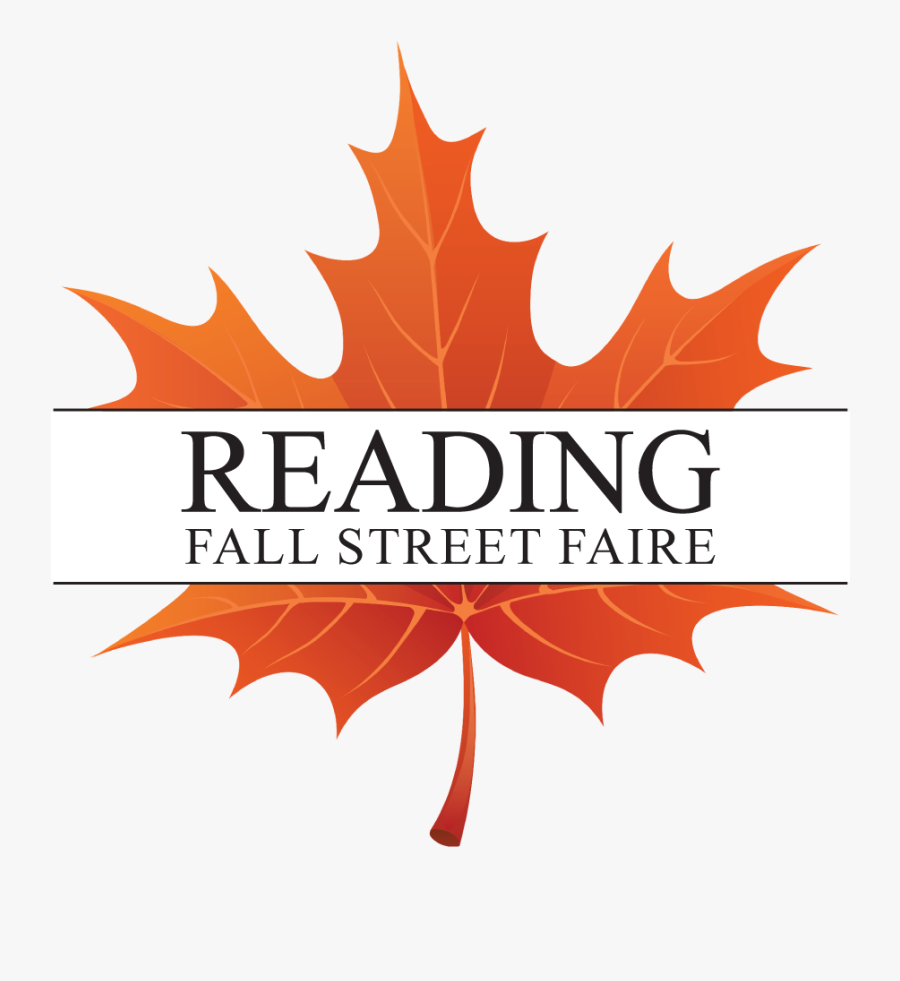 Reading Fall Street Faire - Cartoon Fall Leaf Png , Free Transparent ...