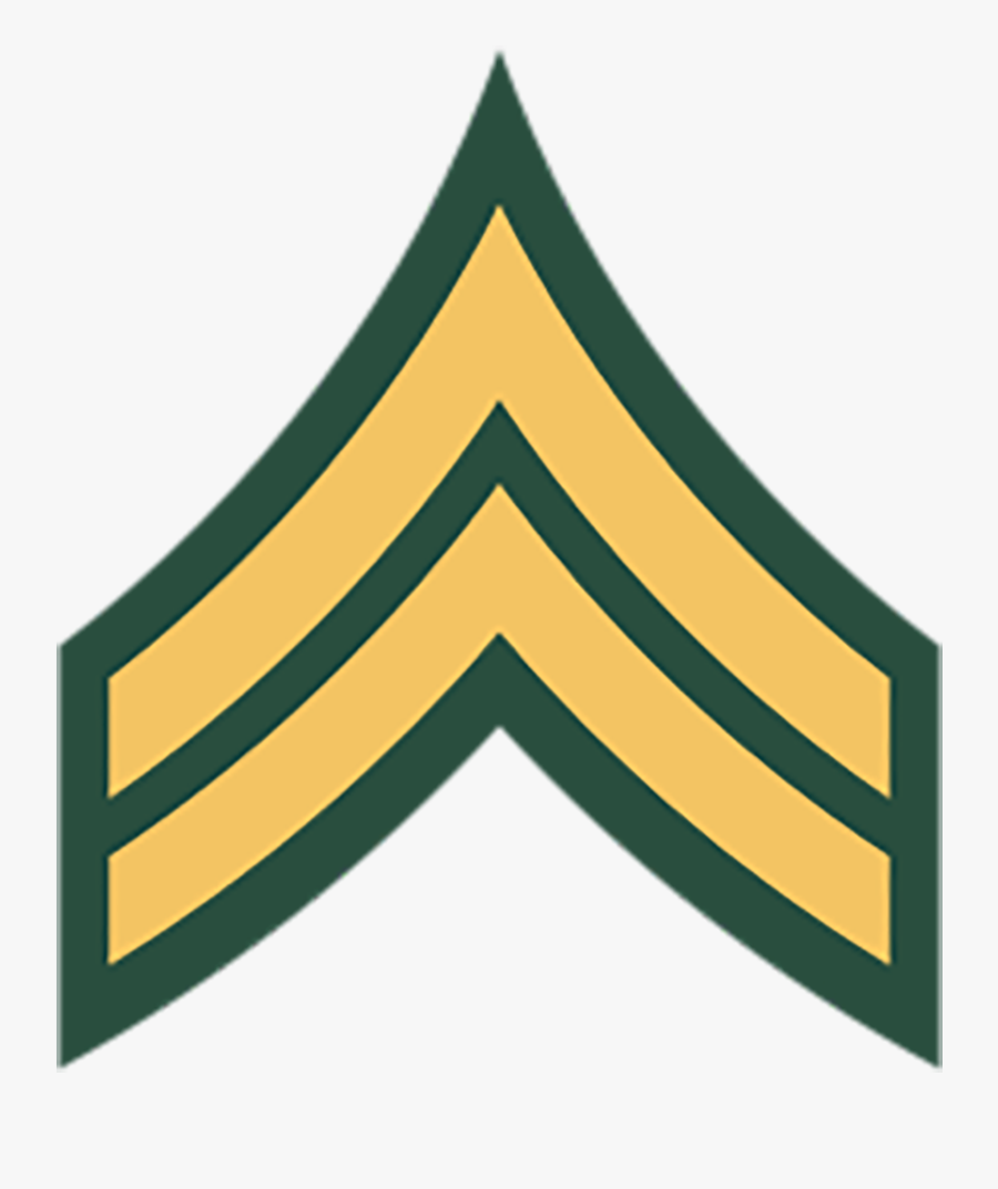 E-4 Corporal - Army Sergeant Insignia , Free Transparent Clipart ...