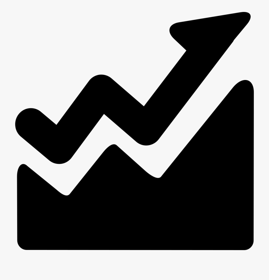 Transparent Gain Clipart - White Fluctuation Icon Png , Free ...