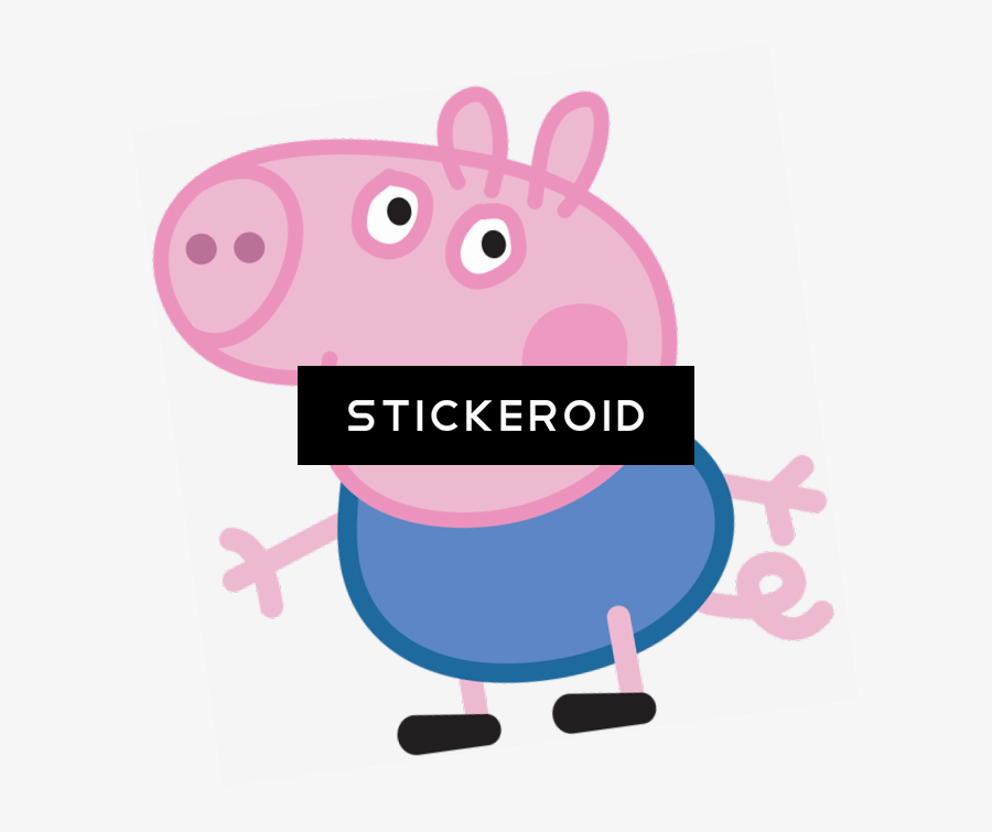 Peppa Pig Brother George - Peppa Pig George Sticker , Free Transparent ...