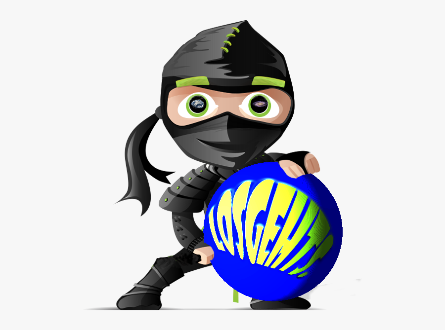 Character Ninja 2d Vector , Transparent Cartoons - Kids Ninja Clipart ...