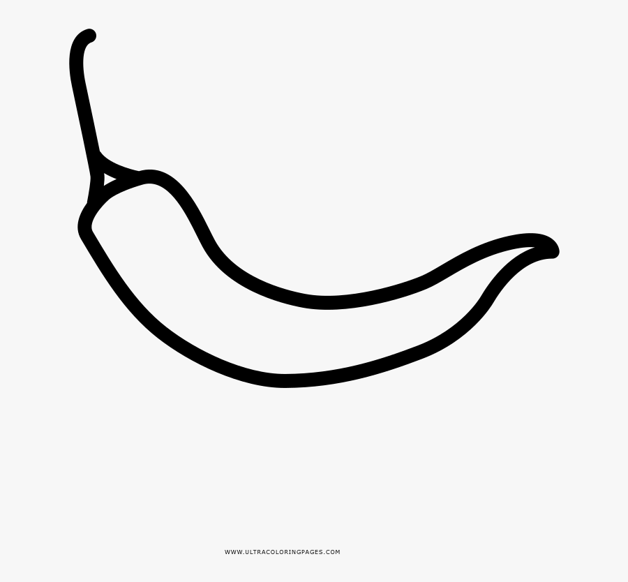 Pepper Coloring Page - Pimenta Desenho Para Colorir , Free Transparent ...