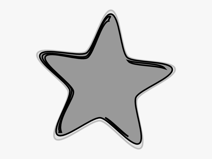 Gray Star Clip Art , Free Transparent Clipart - ClipartKey