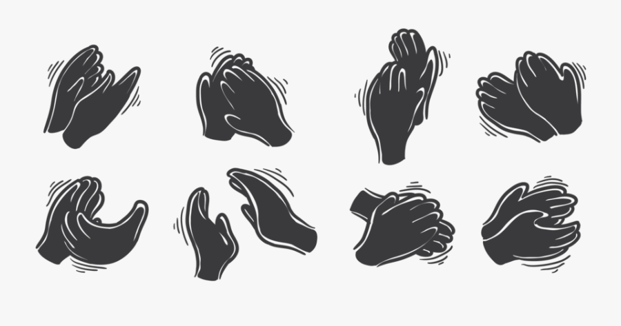 Hands Clapping Icons - Icon , Free Transparent Clipart - ClipartKey