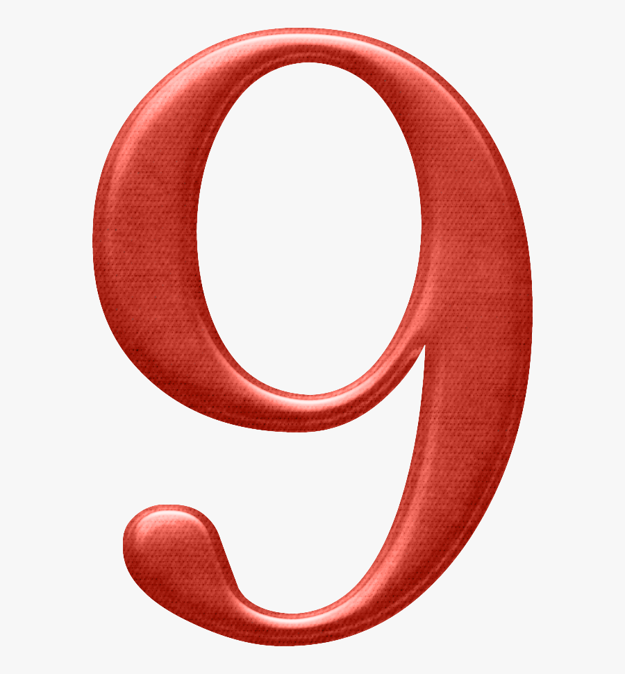 Numeros Para Imprimir A Color Rojo , Free Transparent Clipart - ClipartKey
