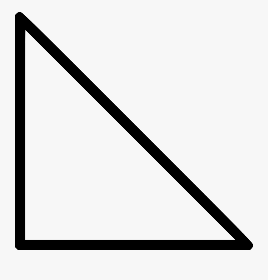 Right Angle Traingle Svg Png Icon Free Download , Free Transparent ...