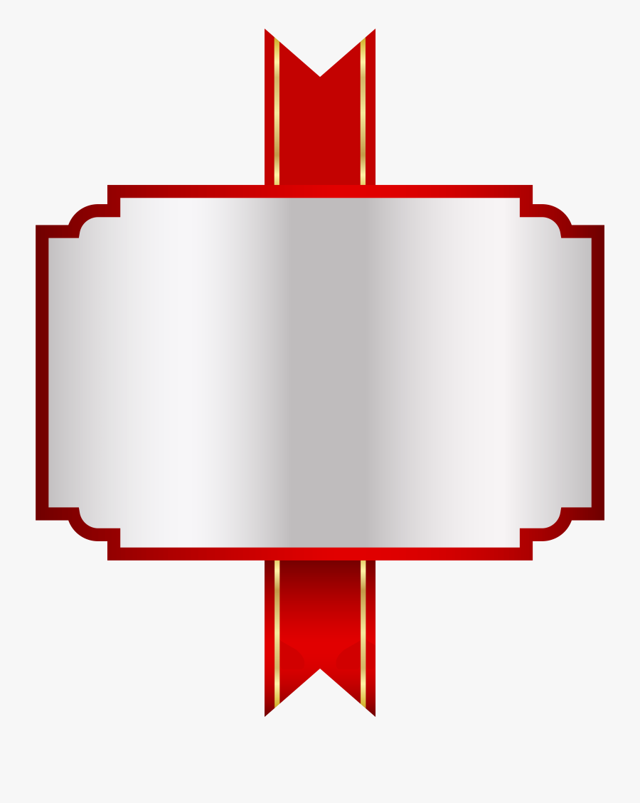 Red White Label Png Clip Art Image - Font Blacky , Free Transparent ...