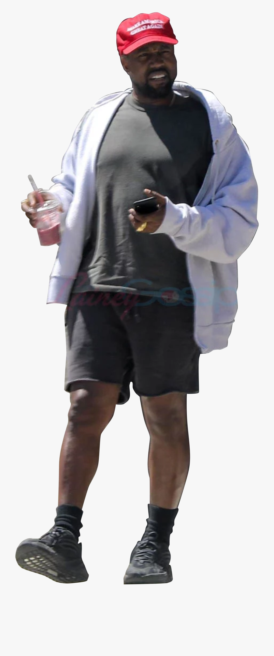 Kanye West Transparent Background - Kanye West Maga Transparent , Free ...