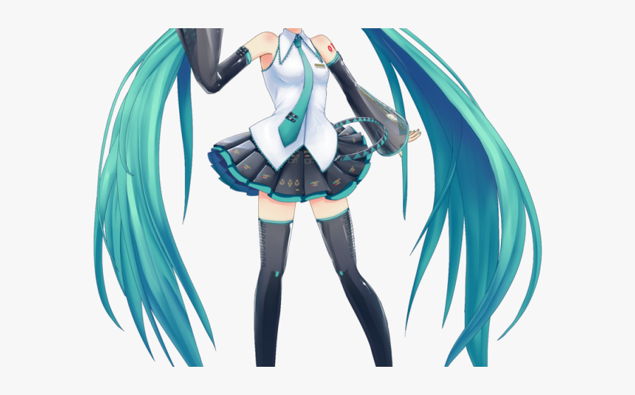 Hatsune Miku Transparent Background , Free Transparent Clipart - ClipartKey