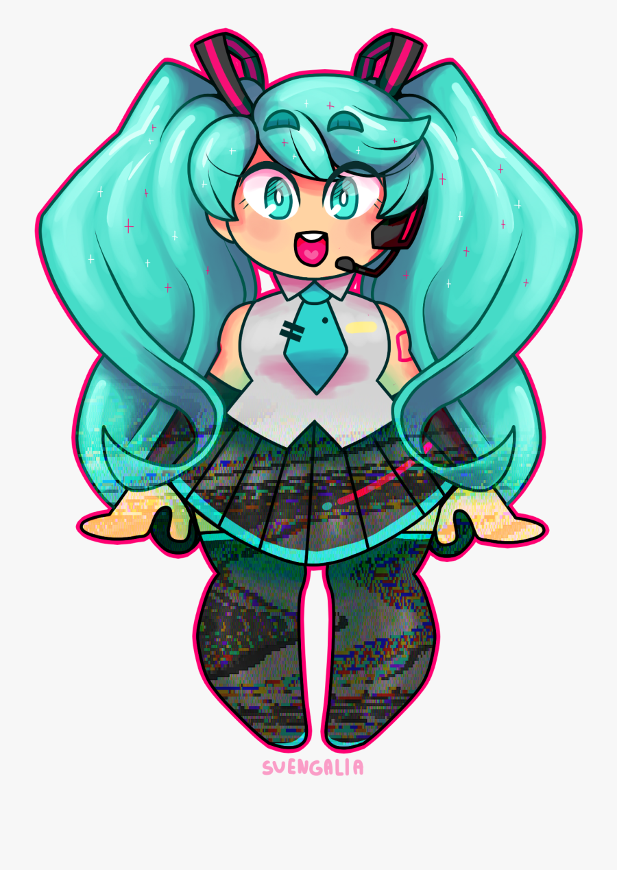 Have You Heard Of Hatsune Miku - Cartoon , Free Transparent Clipart ...