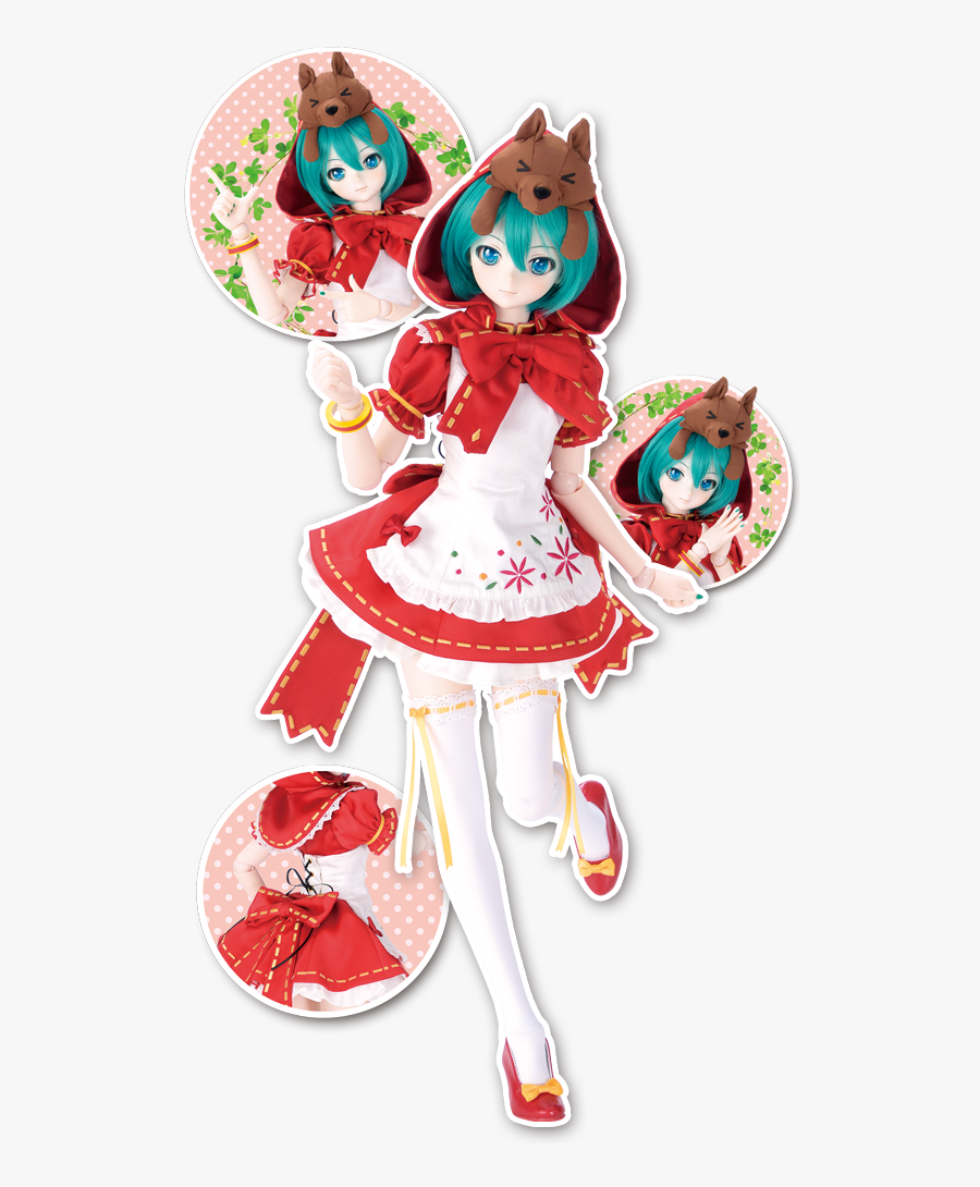 Hatsune Miku Chaperon Rouge , Free Transparent Clipart - ClipartKey