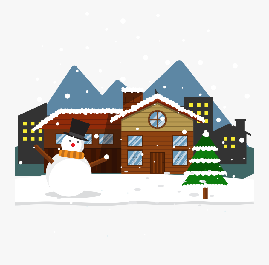 Transparent Winter Snow Png - Snow Town Png , Free Transparent Clipart ...