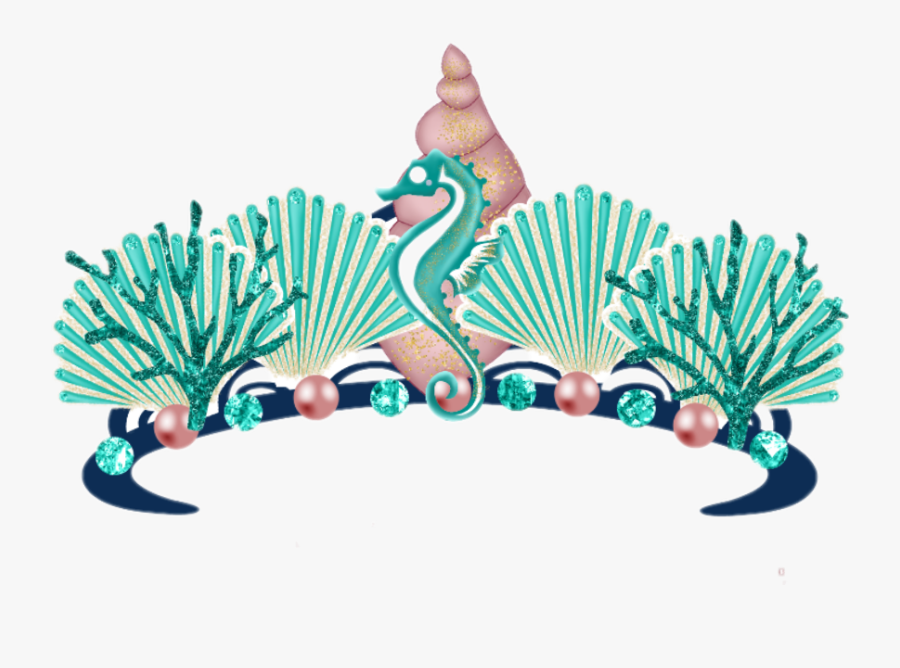 #mermaid #mermaidcrown #seashell #sea - Seashell Crown Png , Free ...