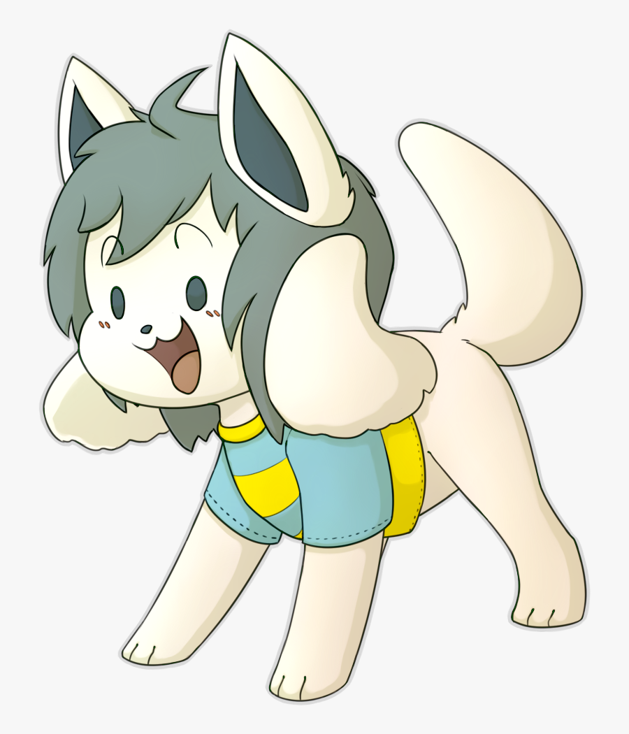 Undertale Cat Dog Like Mammal Mammal Vertebrate Yellow - Cartoon , Free ...