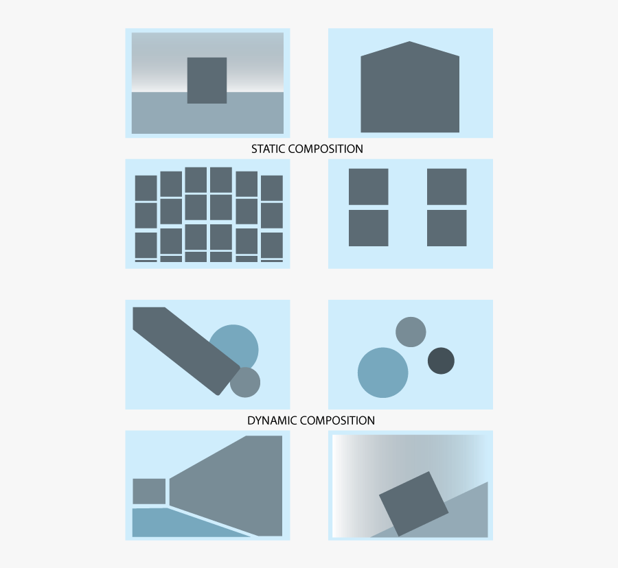 Clip Art Photography Composition Examples - Static And Dynamic Design ...