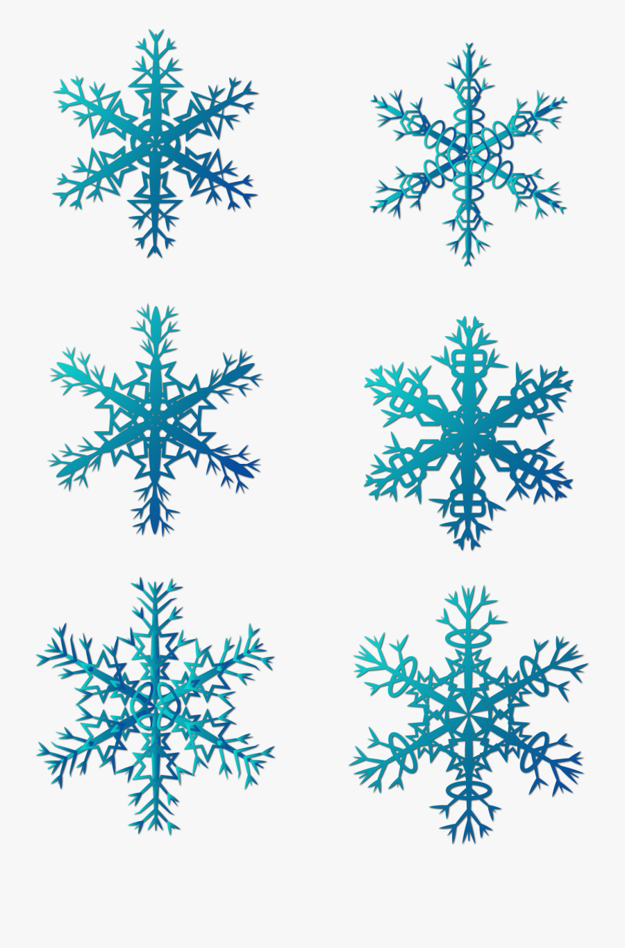 Snowflake Elements Christmas Snowflakes Ice Blue Png - Shuriken Ninja ...
