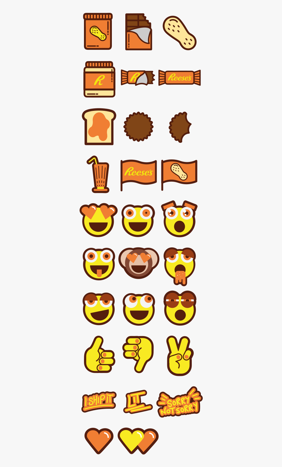 Reese's Emoji , Free Transparent Clipart - ClipartKey