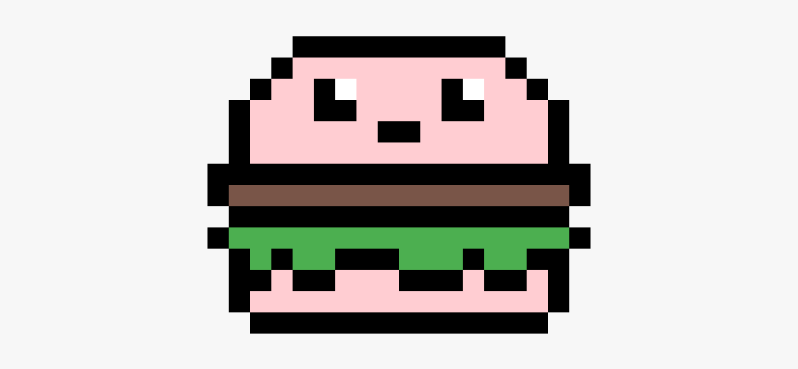 Hamburger Pixel Art Minecraft , Free Transparent Clipart - ClipartKey