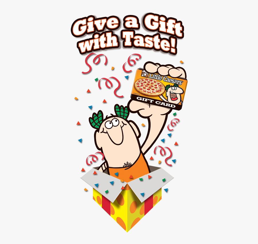 Giveagift - Little Caesars Gift Card , Free Transparent Clipart ...