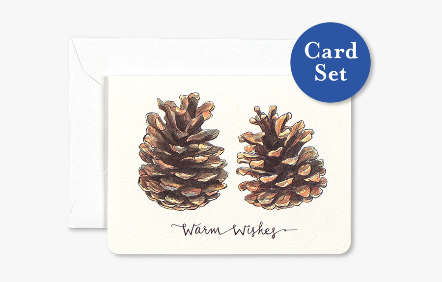 Pinecones Warm Wishes Mini Card Set Of - Pine Cone Puns , Free ...