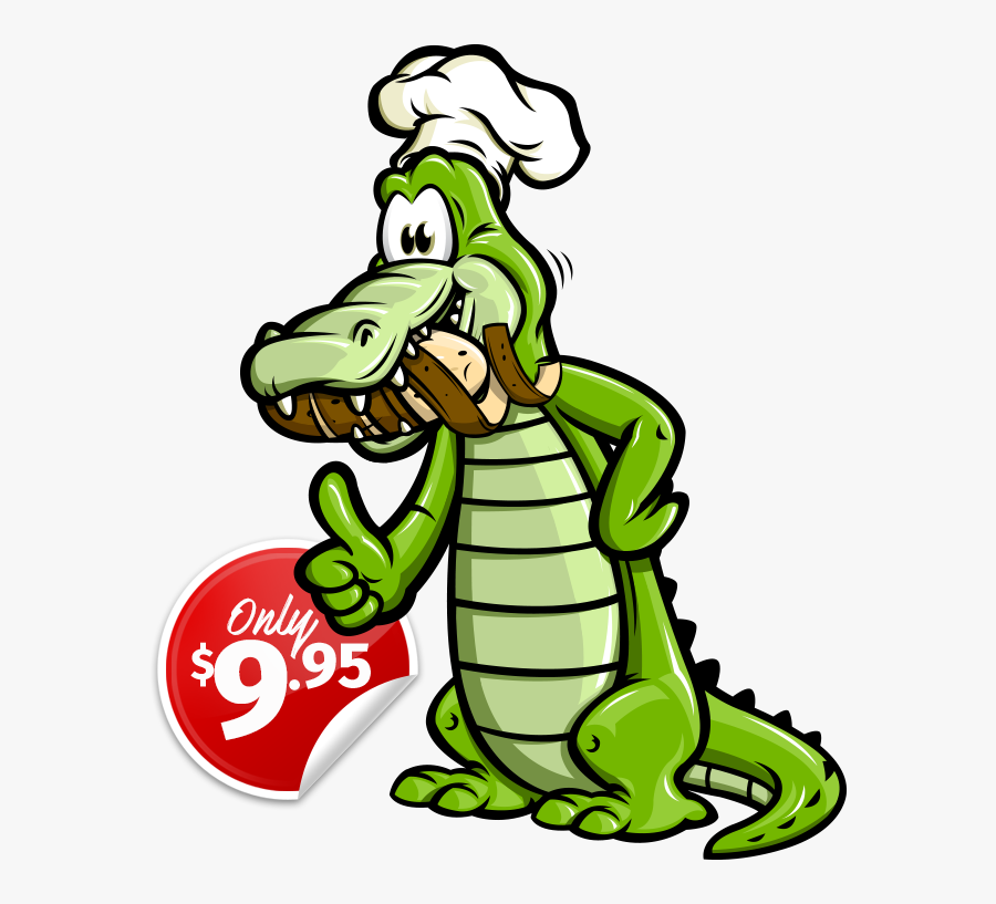 Clip Art Gator Chef - Tater Gator , Free Transparent Clipart - ClipartKey