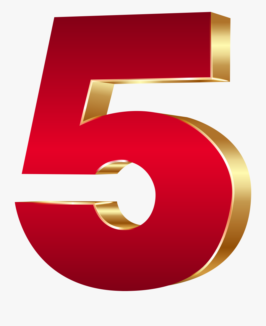 Clipart - Number Five , Free Transparent Clipart - ClipartKey