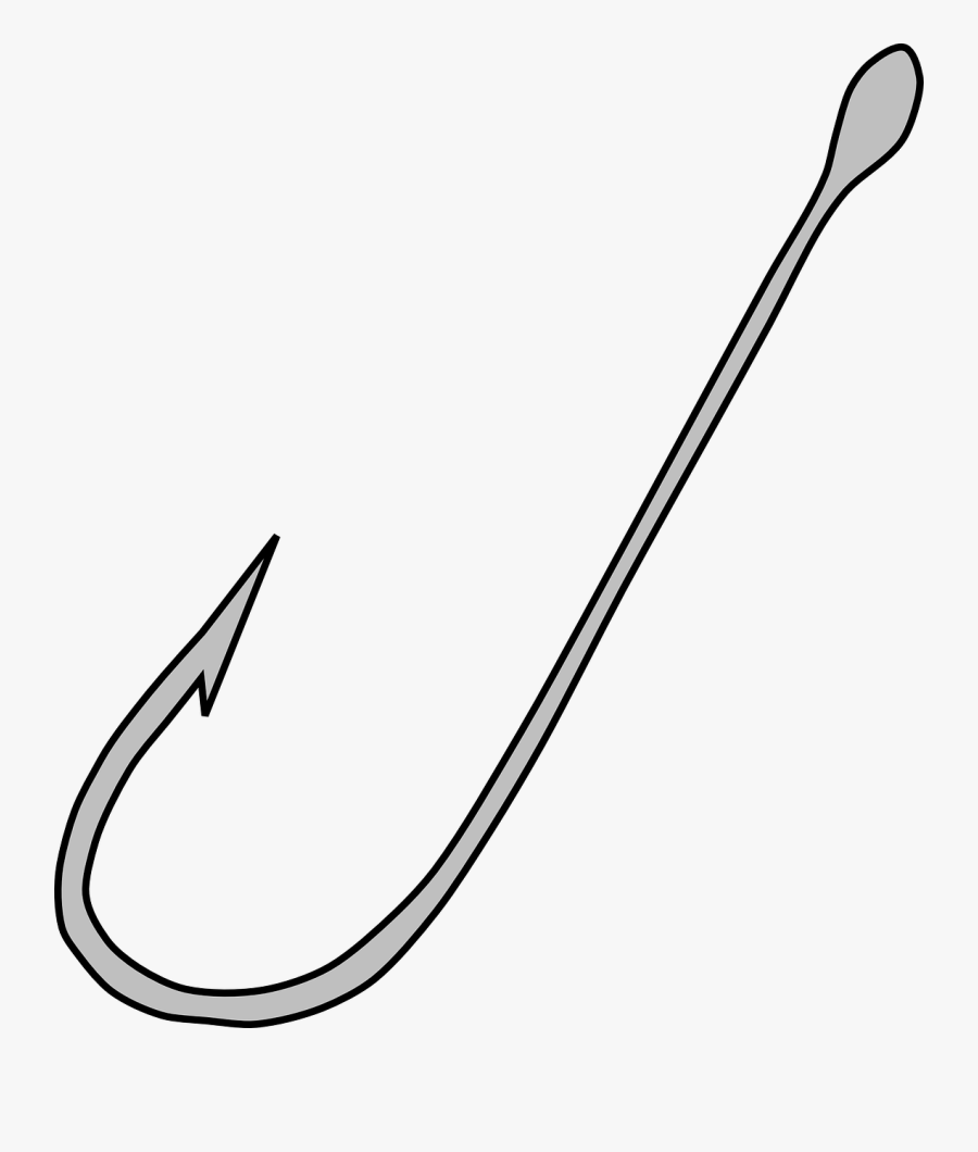 Clip Art Of Fish Hooks - Fishing Hook Clipart Png , Free Transparent ...