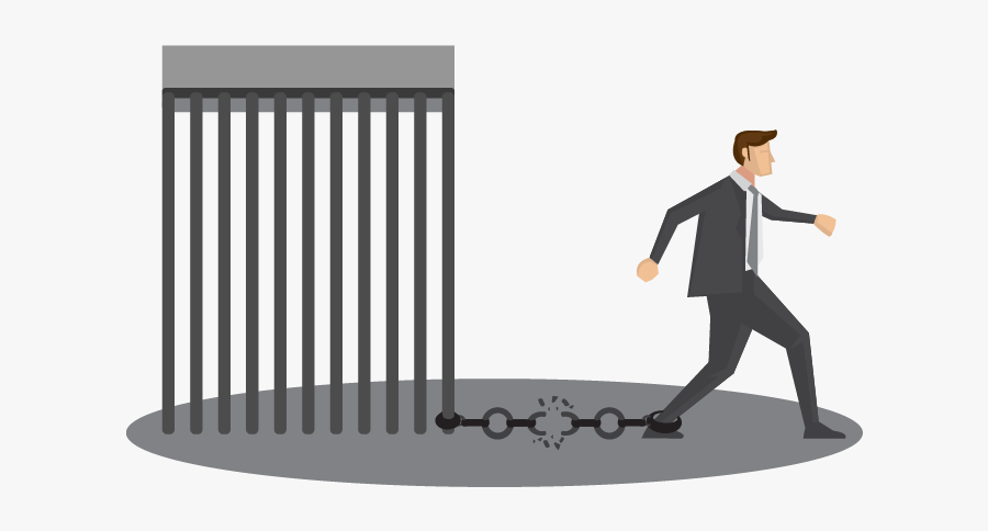 Clip Art Royalty Free Stock Person In Jail Clipart - Person Leaving ...