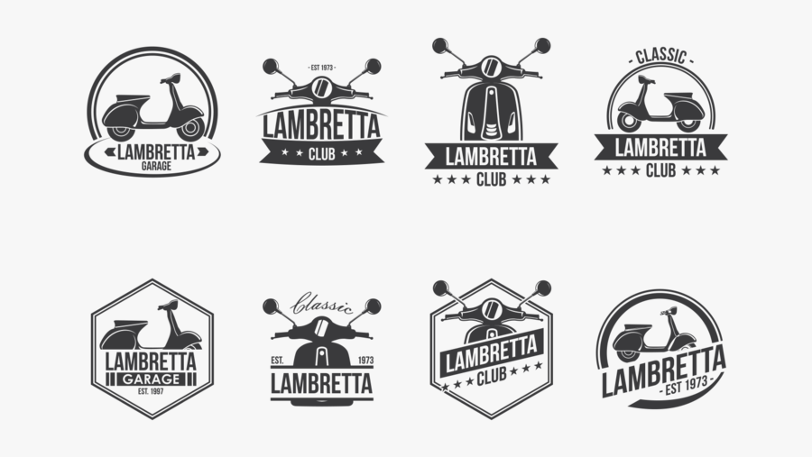 Lambretta Labels Vector - Vespa Vector Logo , Free Transparent Clipart ...