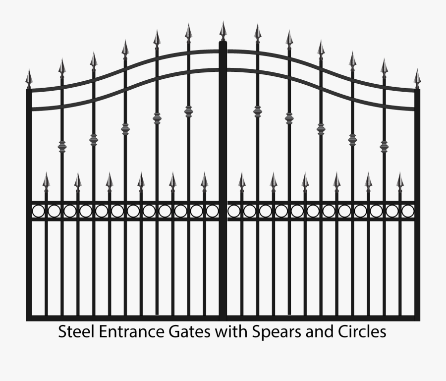 Wrought Iron Gates , Free Transparent Clipart - ClipartKey