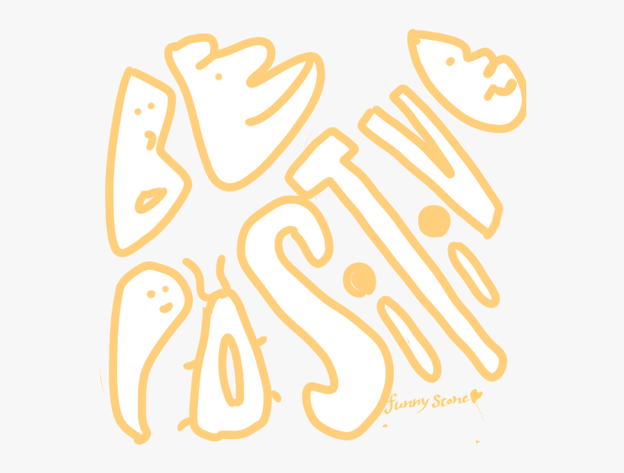 Be Positive , Transparent Cartoons , Free Transparent Clipart - ClipartKey