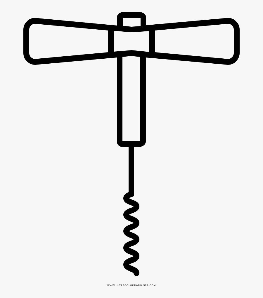 Corkscrew Coloring Page , Free Transparent Clipart - ClipartKey