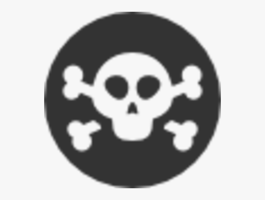 Skull & Crossbones Icon , Free Transparent Clipart - ClipartKey