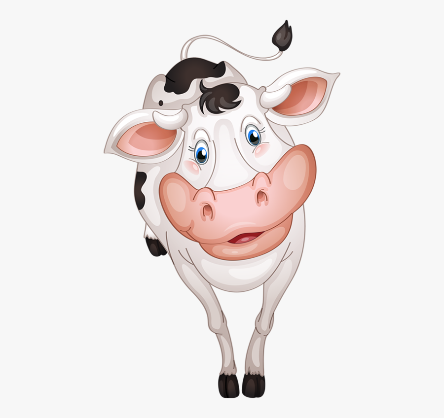 Cow Cartoon Vector , Free Transparent Clipart - ClipartKey