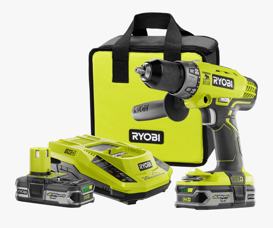 Ryobi Cordless Drill , Free Transparent Clipart - ClipartKey