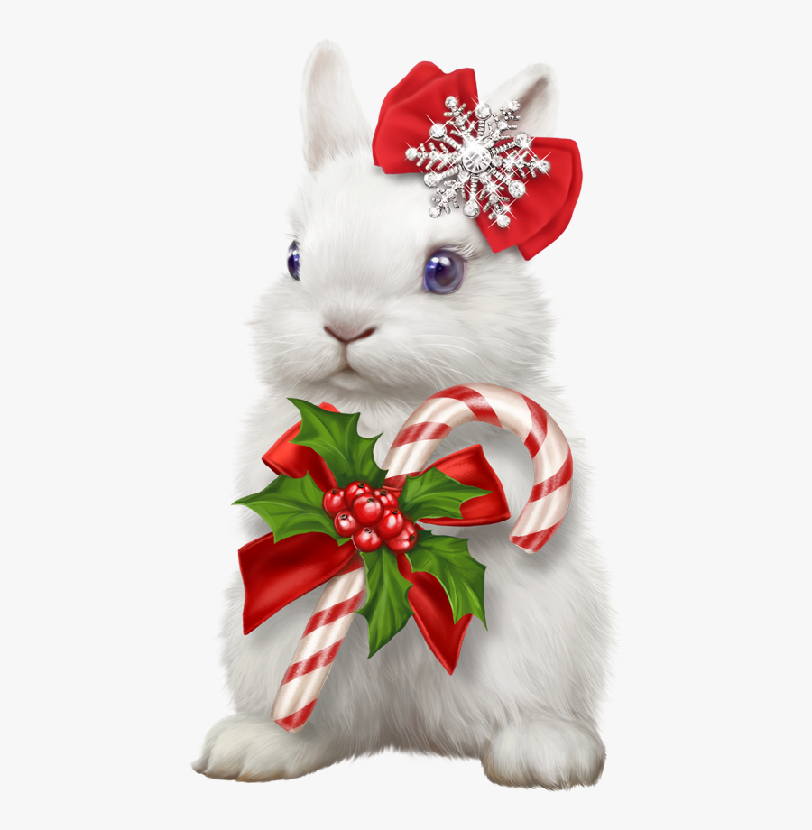 Clipart Christmas Bunny , Free Transparent Clipart - ClipartKey