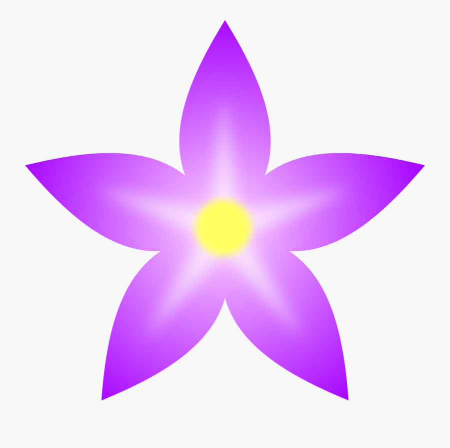 Flower - Simple Purple Flower Clipart , Free Transparent Clipart ...