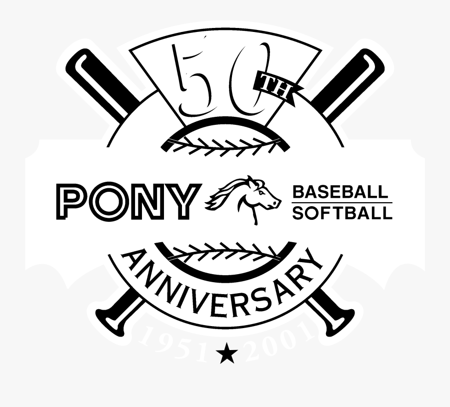 Pony Logo Black And White , Free Transparent Clipart - ClipartKey