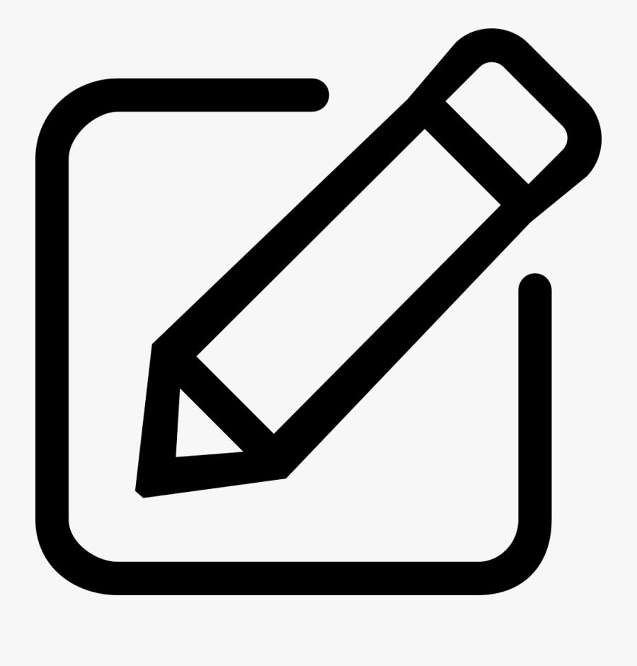 Editing - Leave A Message Icon , Free Transparent Clipart - ClipartKey