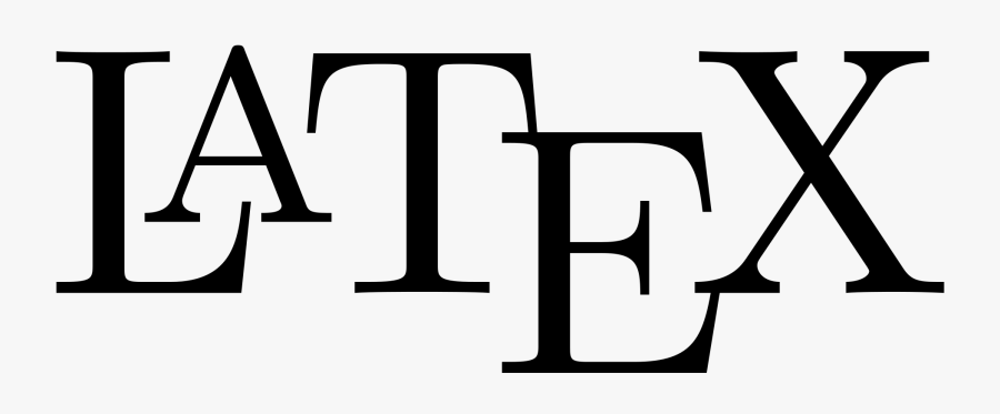 Latex Text Editor Logo , Free Transparent Clipart - ClipartKey