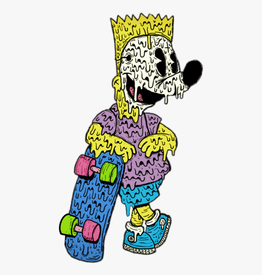 #melt , #melting , #melted , #simpsons , #bartsimpson - Bart Simpson ...