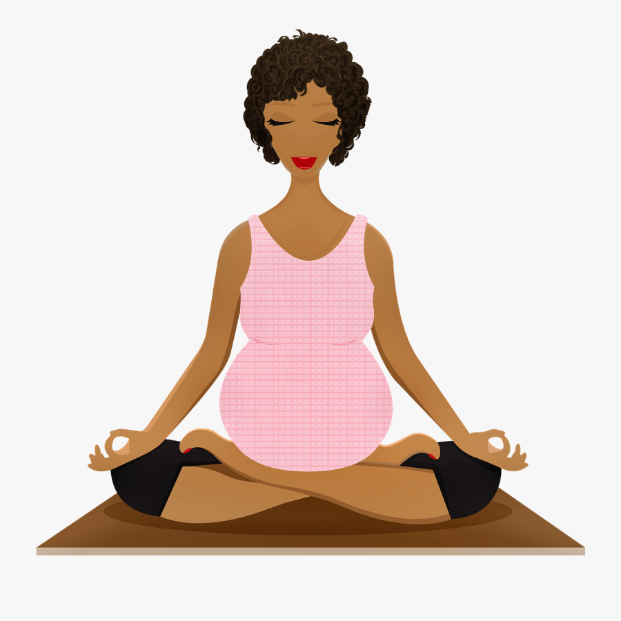 Prenatal Yoga Cartoon , Free Transparent Clipart - ClipartKey