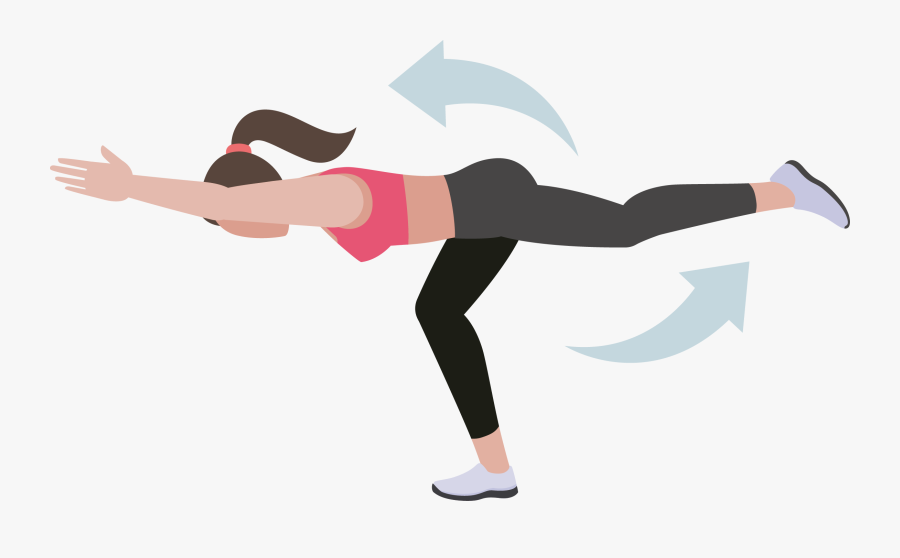 One Leg Row Exercise , Free Transparent Clipart - ClipartKey