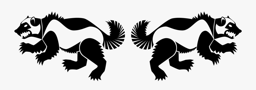 Gulo Gulo Tattoo , Free Transparent Clipart - ClipartKey