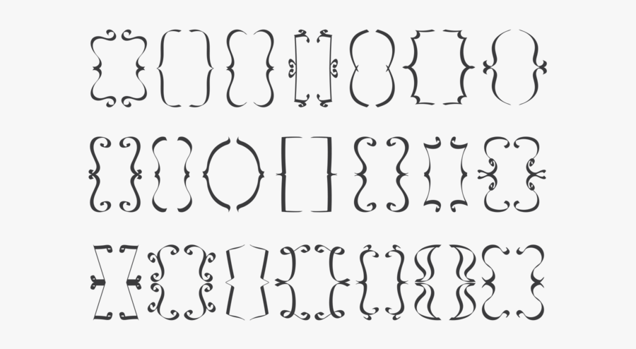 Bracket Icons Set - Brackets Transparent , Free Transparent Clipart ...