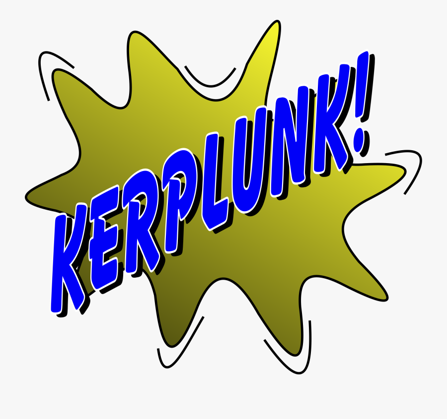 File Thudding Onomatopoeic Representation - Thudding , Free Transparent ...